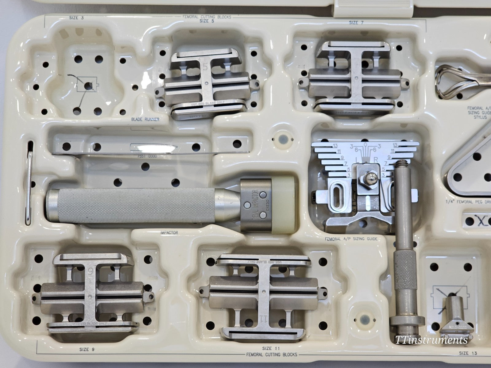 Stryker PR Femoral Preparation Tray 80002001