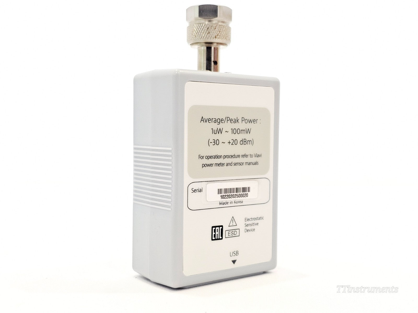 VIAVI JD736B Average / Peak Power Sensor 20-3800 MHz -30 - +20 dBm