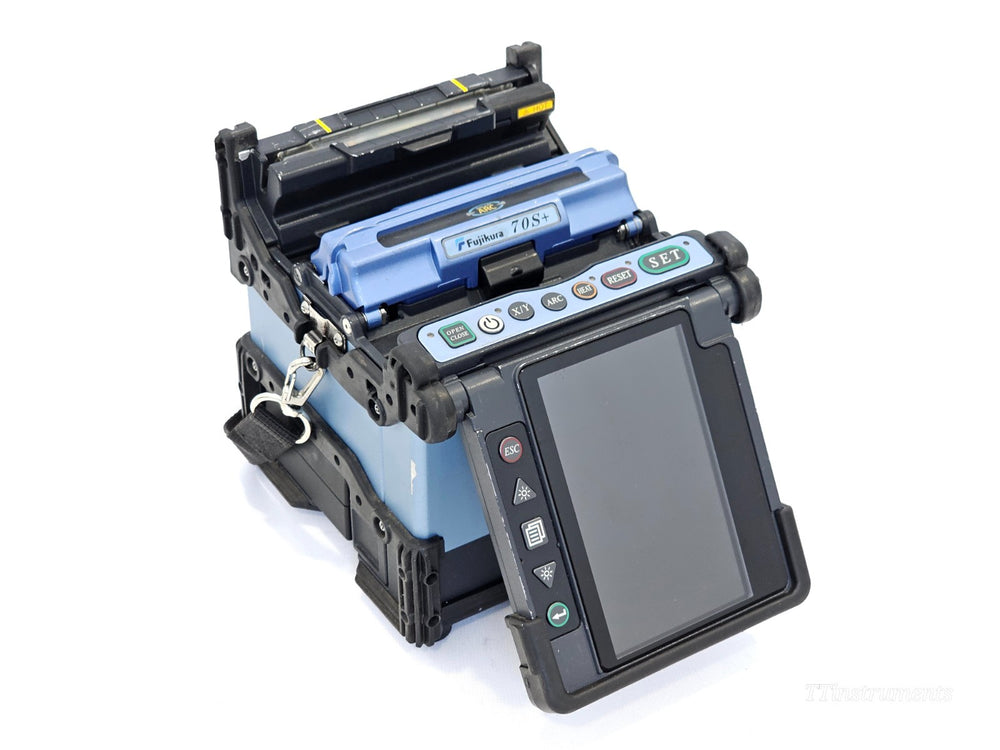 Serviced Fujikura 70S+ Fiber Optic Fusion Splicer SM MM ARC 22410 CT-5