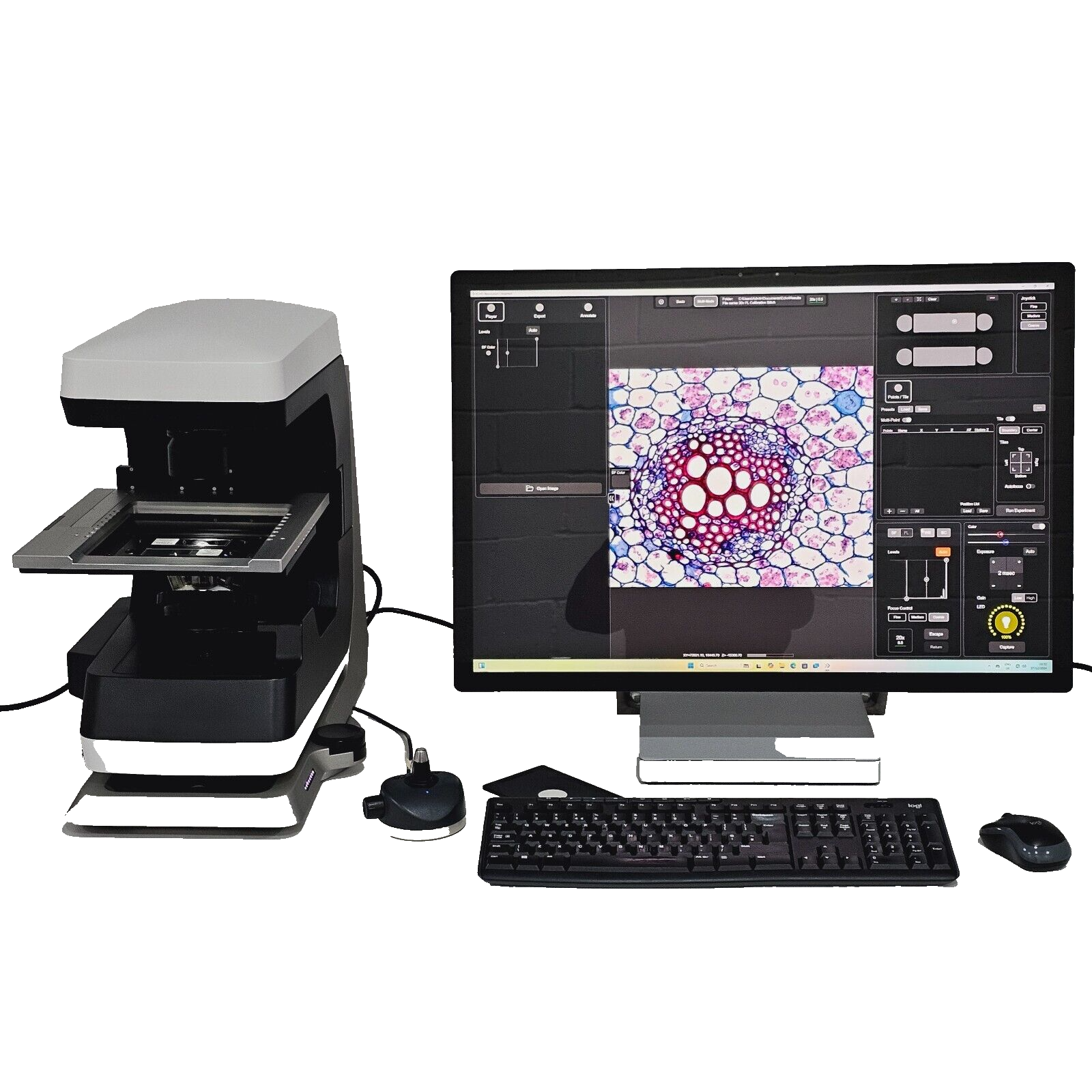 ECHO Revolution RON-B Microscope + 4 Olympus Objectives