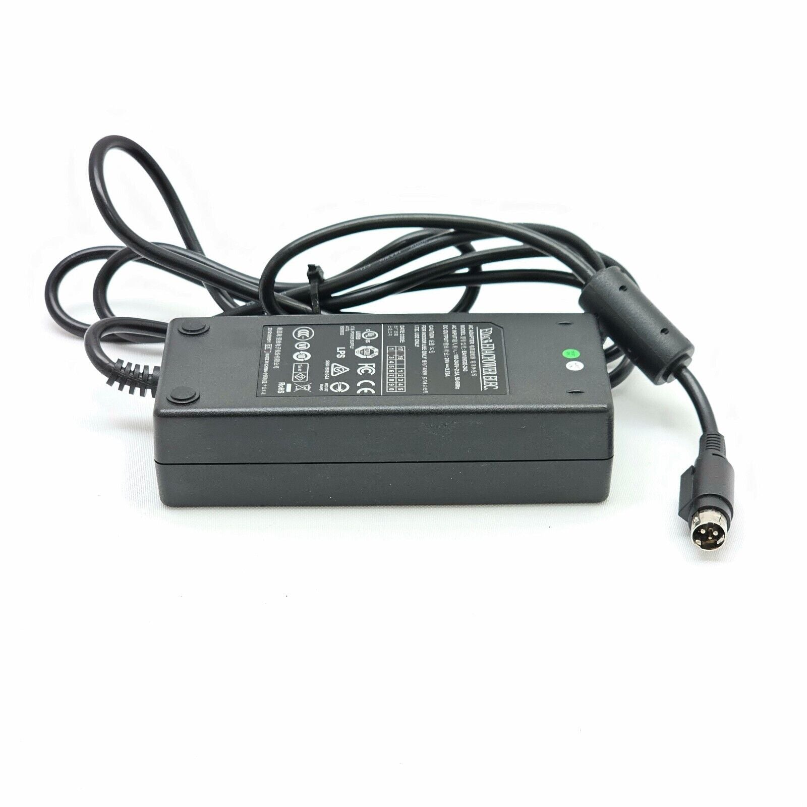 EDAC Power Elec. AC 3-PIN Adapter EA10953E-240 24V 3.75A 4