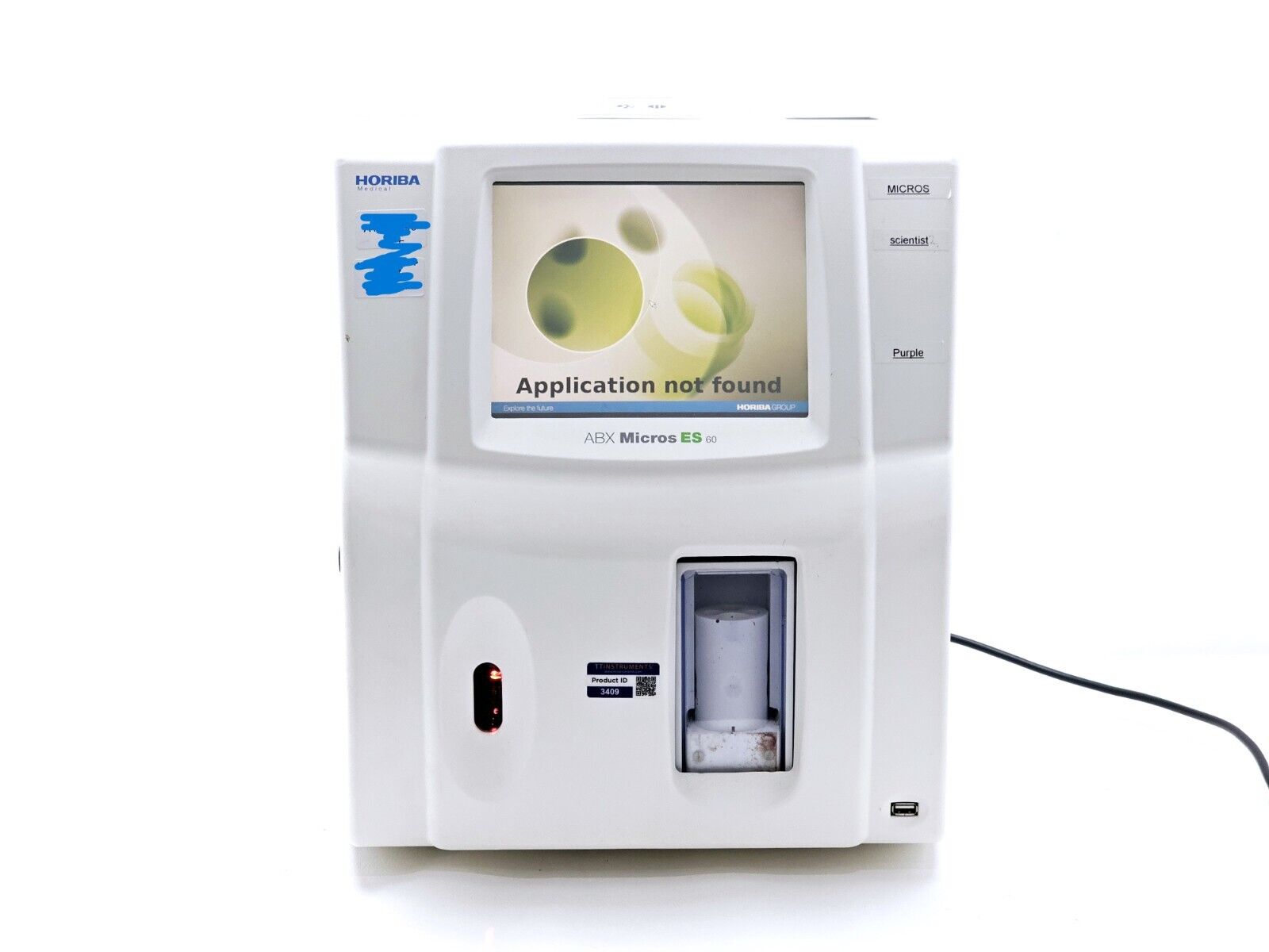 FOR PARTS/REPAIR HORIBA ABX Micros ES 60 Haematology