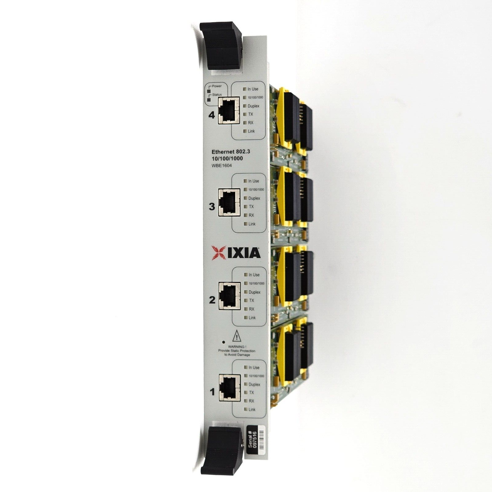 IXIA VeriWave Ethernet 802.3 10/100/1000 WBE1604 4-Port