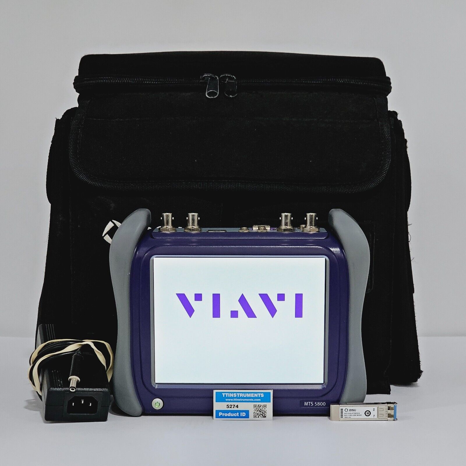 JDSU VIAVI MTS-5800 w/ 5801P 10/100/100M Electrical & 1GigE
