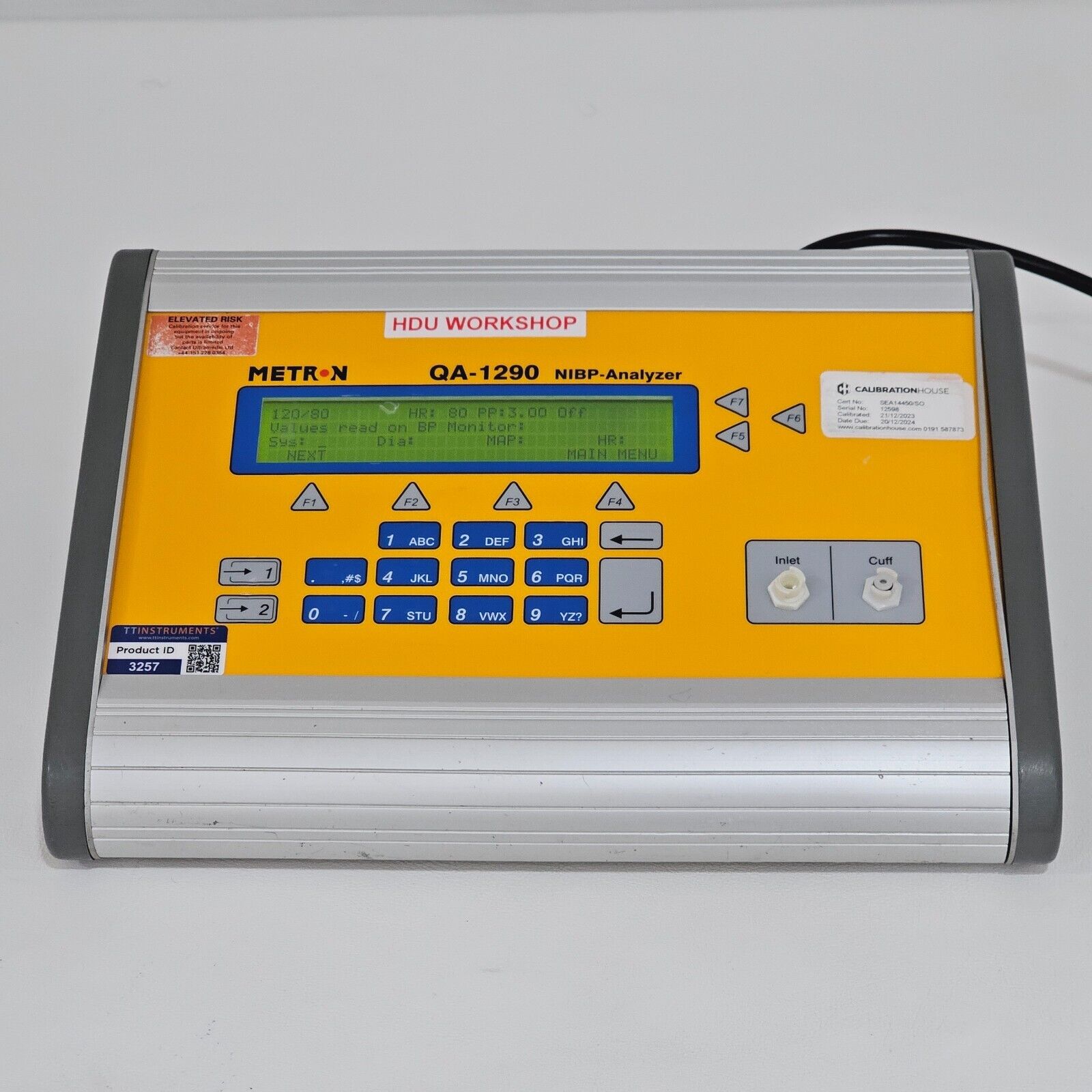 METRON QA-1290 NIBP-Analyzer