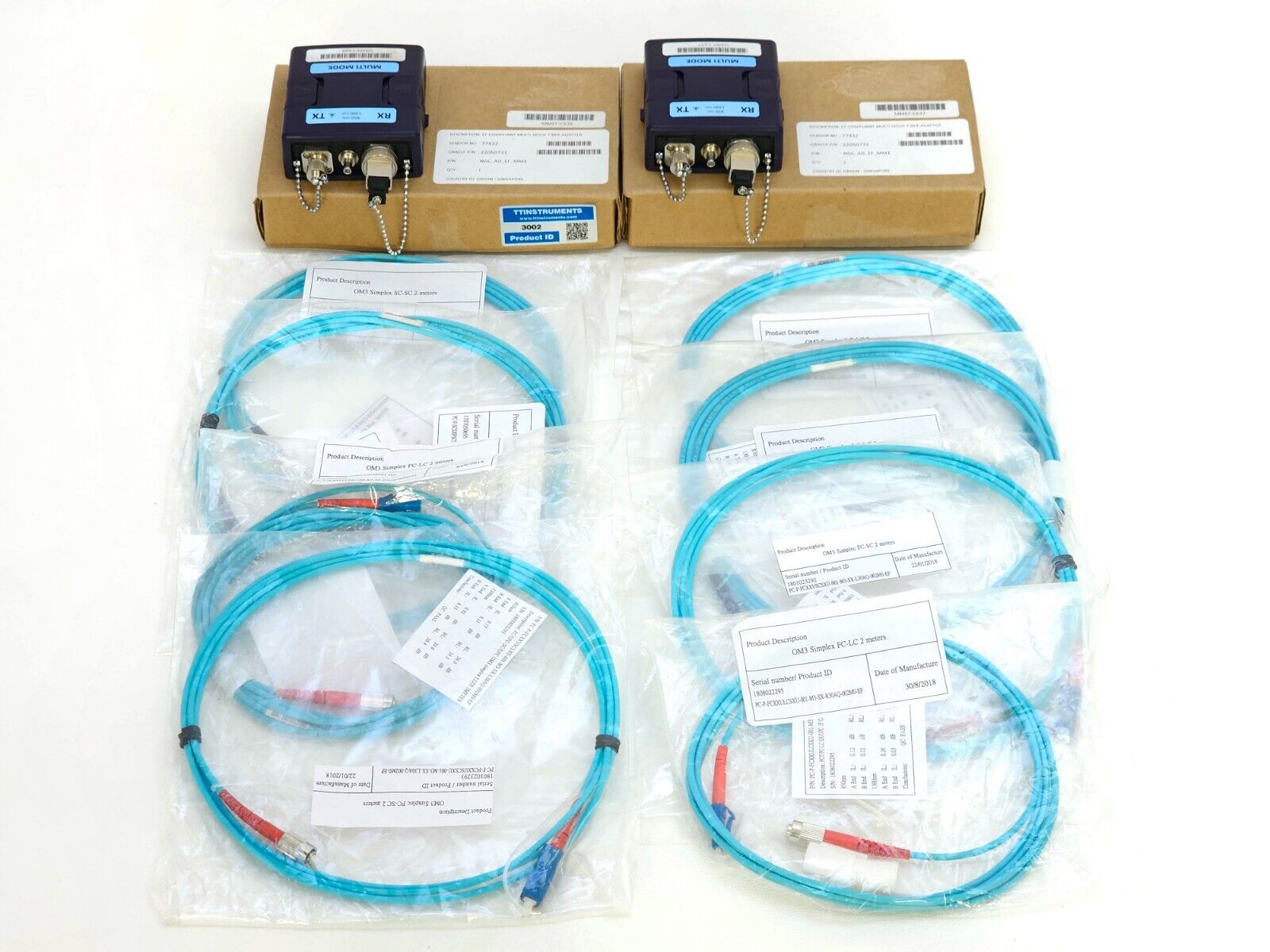Viavi JDSU NGC_AD_EF_MM1 Certifier Multimode Fiber Adapters