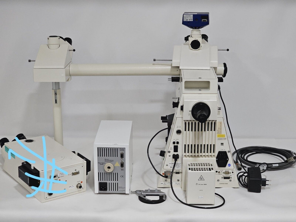 ZEISS Axioplan 2 Microscope 452185 w/ Teaching Arm AxioCam